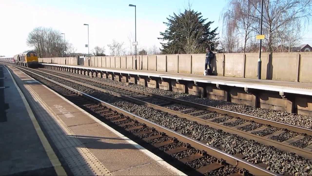 Tube Stock Move, Tamworth, 4-3-14 - YouTube