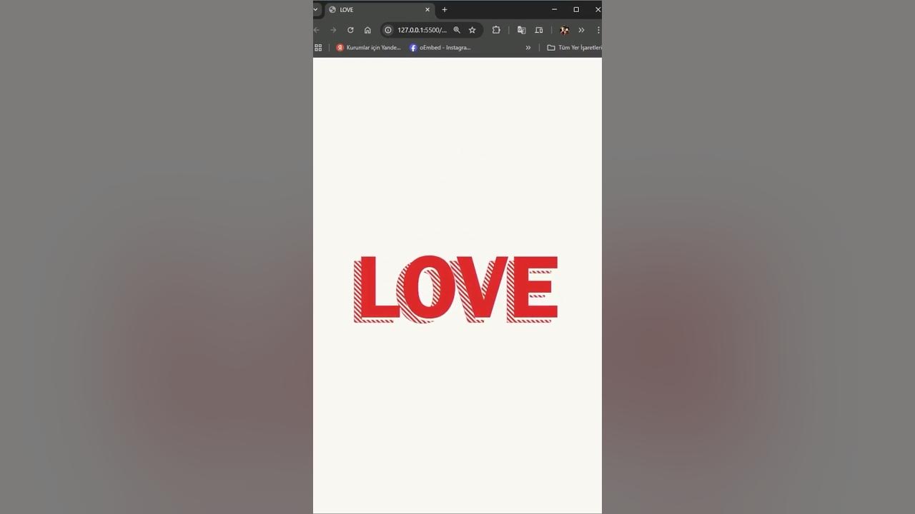 AMAZING Text Effects with Pure CSS – "LOVE" Animation! - YouTube