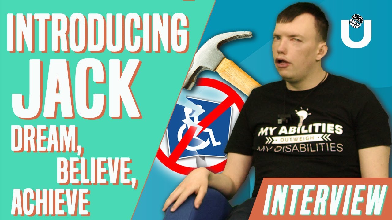 Conquering a Disability Behind the scenes with Jack Marshall - YouTube