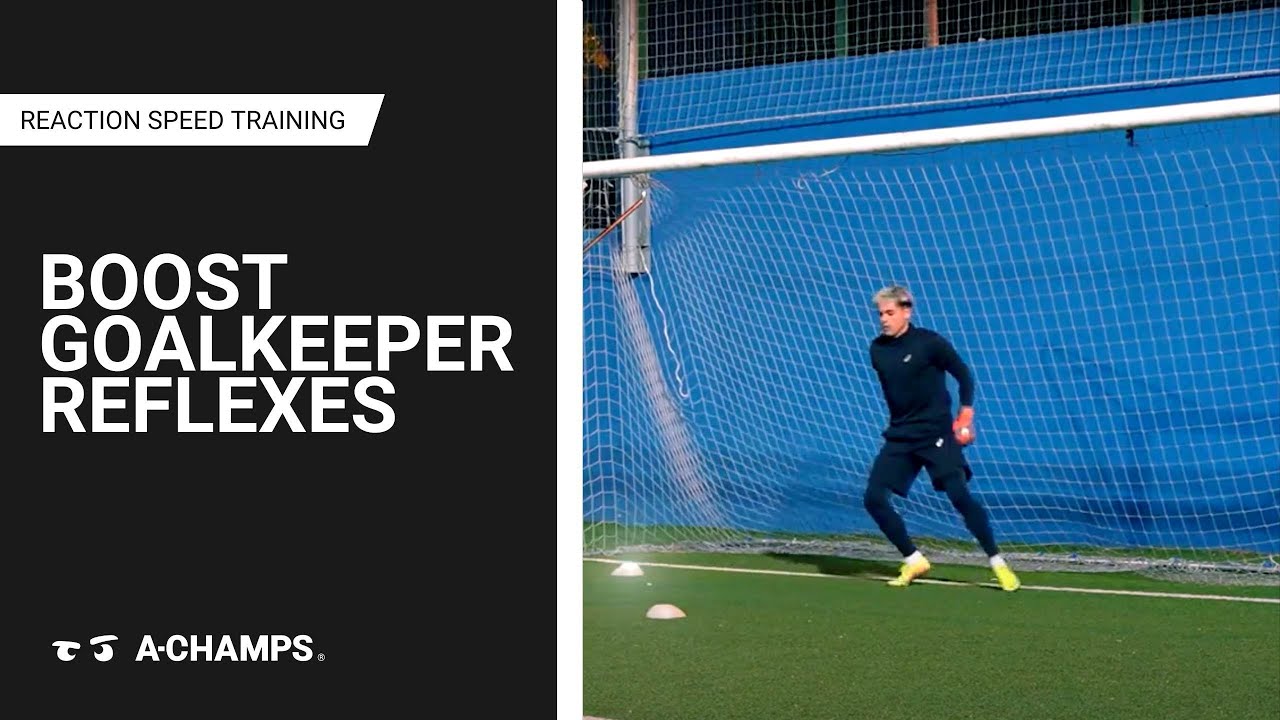 Boost Goalkeeper Reflexes: A-Champs' Reaction Speed Training - YouTube