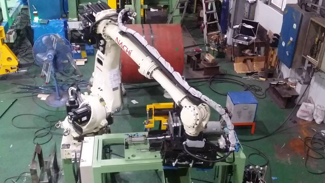 Robot Band Cutting Machine - RCU-CHP-130 - YouTube