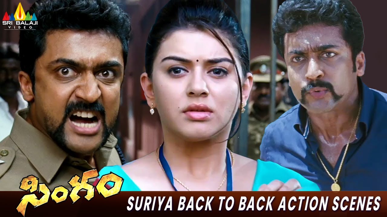 Singam Movie Back to Back Action Scenes | Suriya | South Dubbed Movie ...