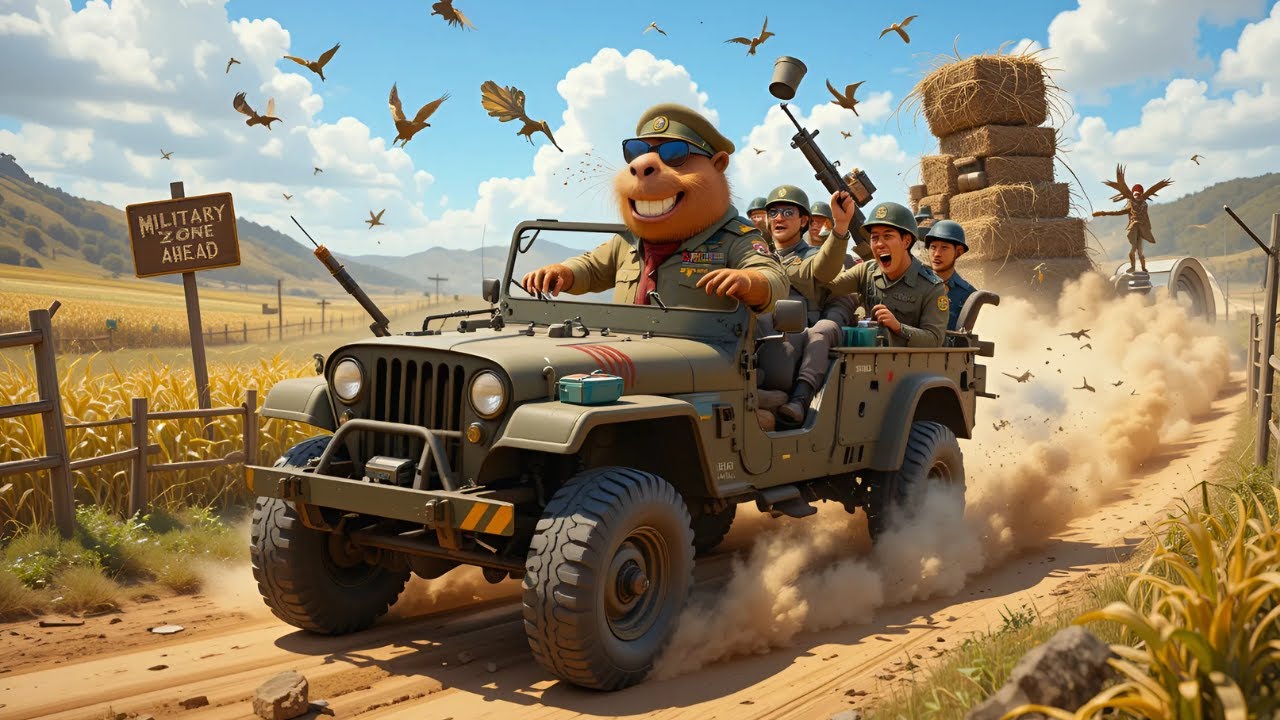 ️🦫 Evolution of Capybara: Division General Departing on a Mission 🚀 ...