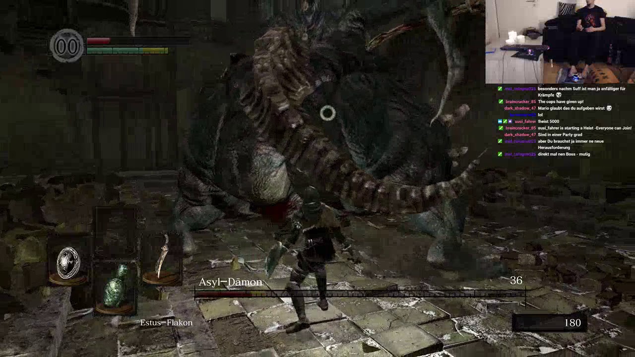 FEET Souls 1 Asylum Demon DONE - YouTube