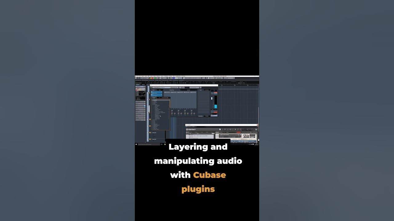 Layering and manipulating audio with Cubase plugins with Joe Ford | Link in Description - YouTube