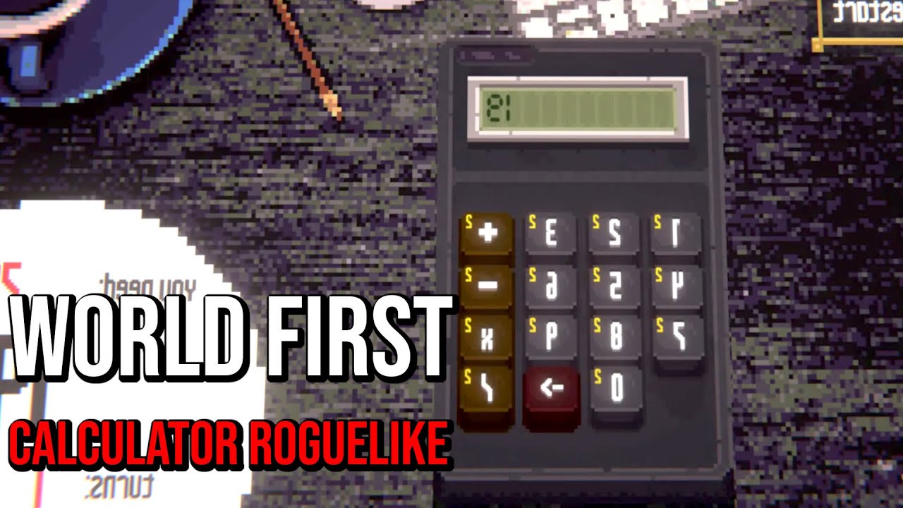 I Played The World's First Calculator Roguelike Game | Calculate It ...