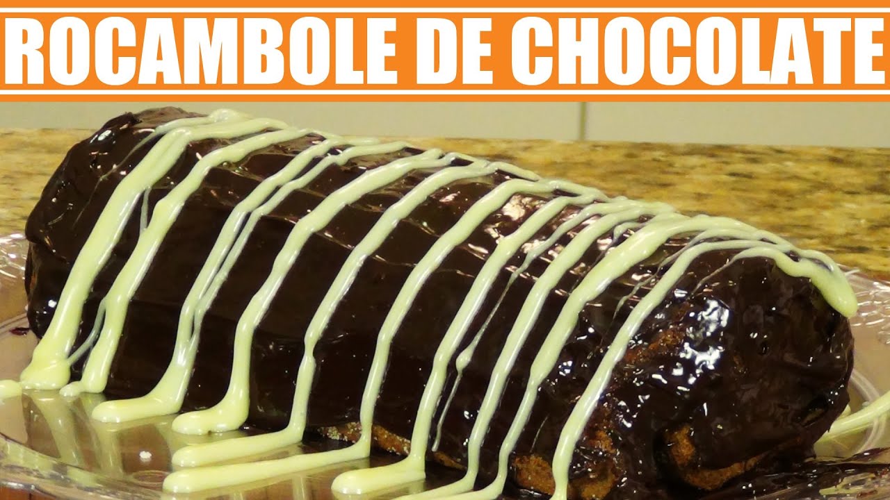Receita de Rocambole de Chocolate Fácil - Web à Milanesa - YouTube