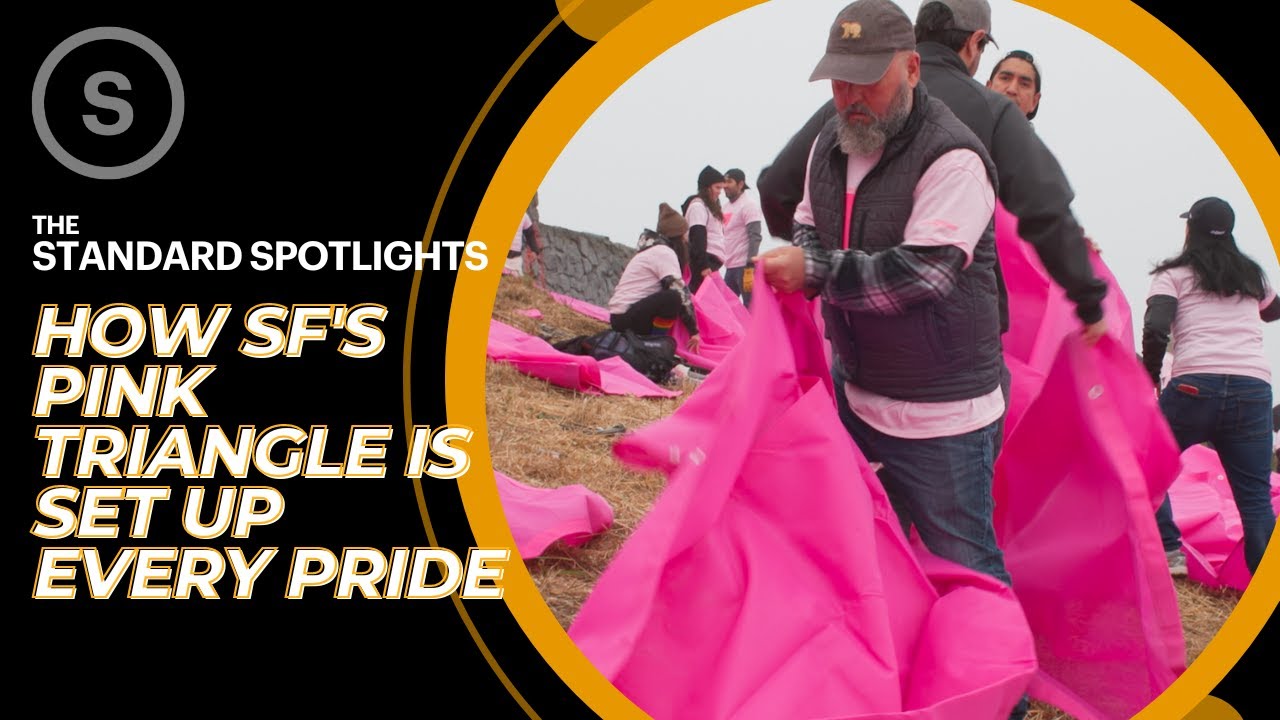 How San Francisco’s Iconic Pink Triangle Comes Together Every Pride ...