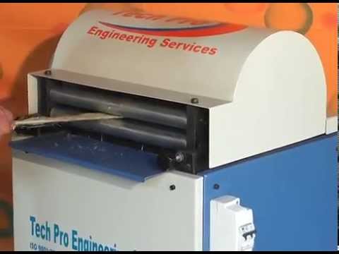 Banana Fiber Machine by Tech Pro Engineering Services-1 - YouTube
