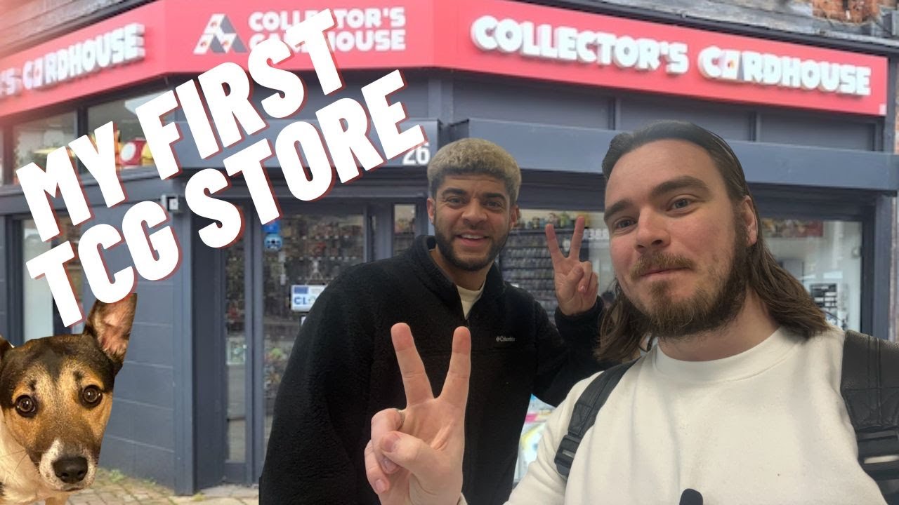 WE Visited Collectors Cardhouse For The First Time... - YouTube