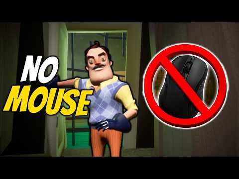 Can You Beat Hello Neighbor Without Moving Your Mouse? (HN Challenges #6)