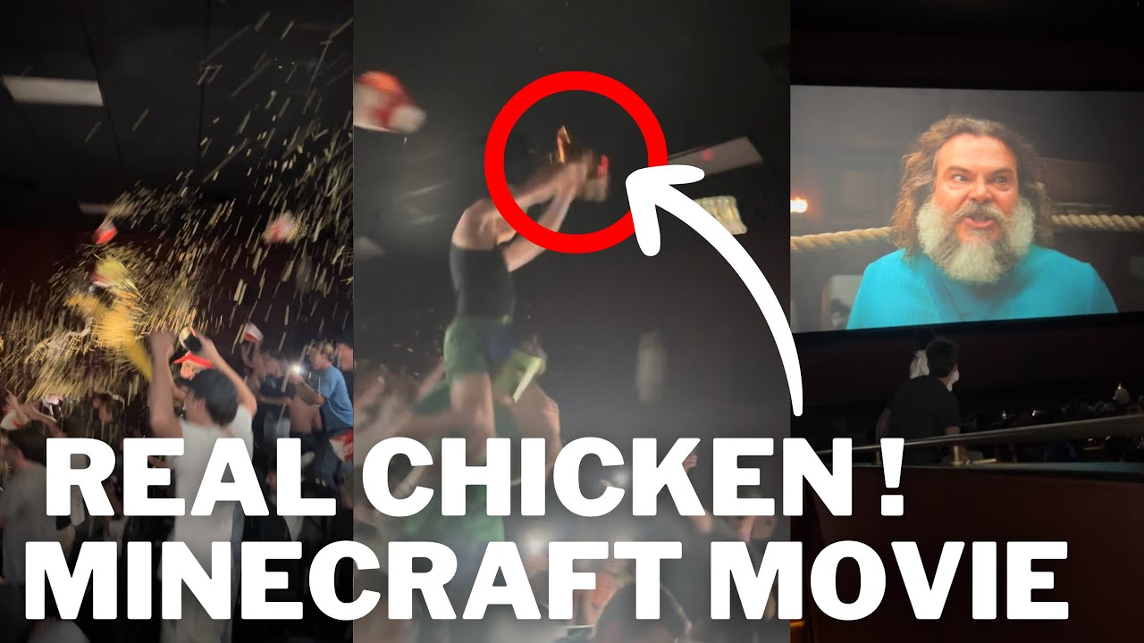 Bringing a REAL Chicken into Chicken Jockey for the Minecraft Movie ...