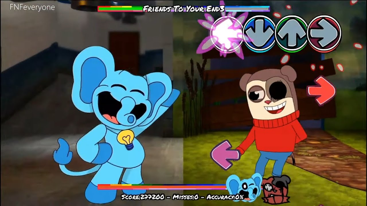 FNF new Twiddle Finger All Phases vs Smiling Critters x Friends To Your ...