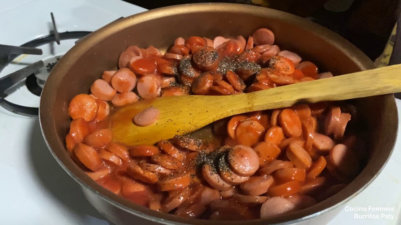 WINNIES EN SALSA DE TOMATE - COCINA CON PATY - YouTube