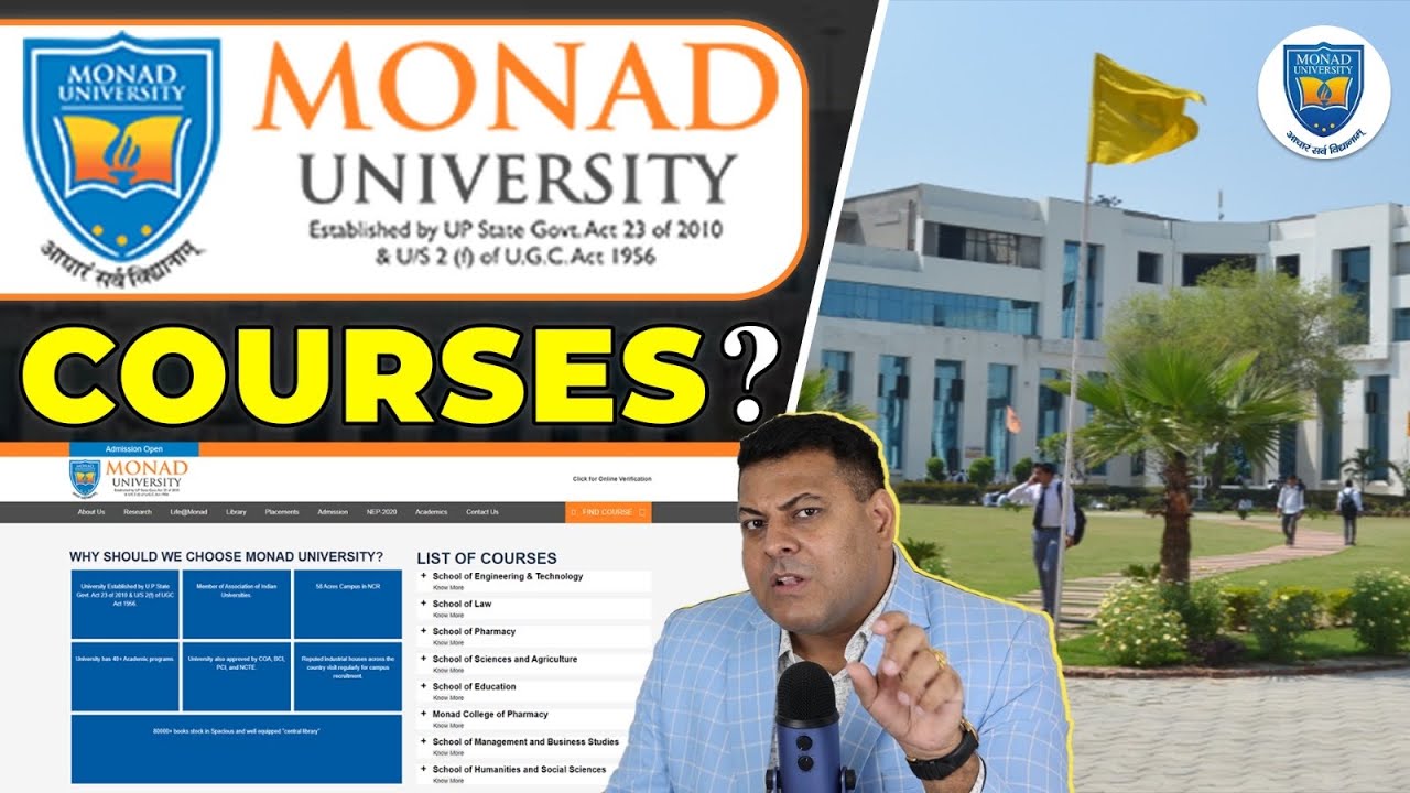 Monad University, UP Hapur क्या University के Courses Approved हैं ...