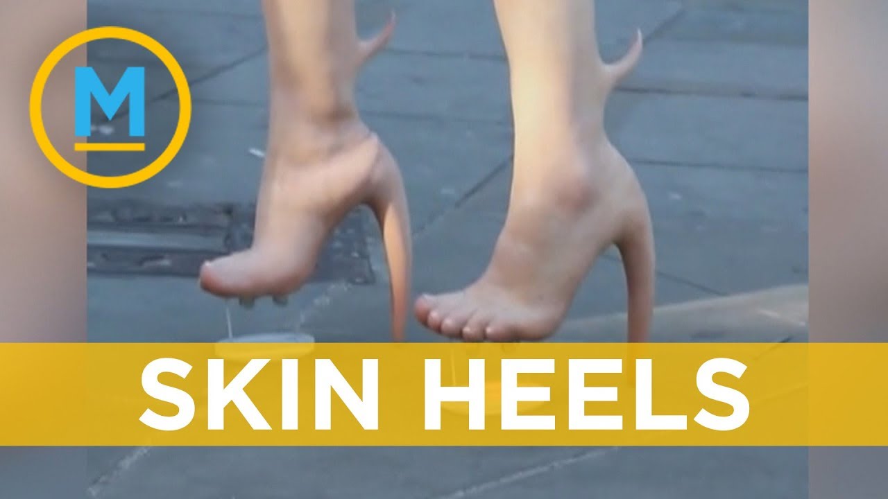 This Montreal designer is creating heels that look like distorted feet ...