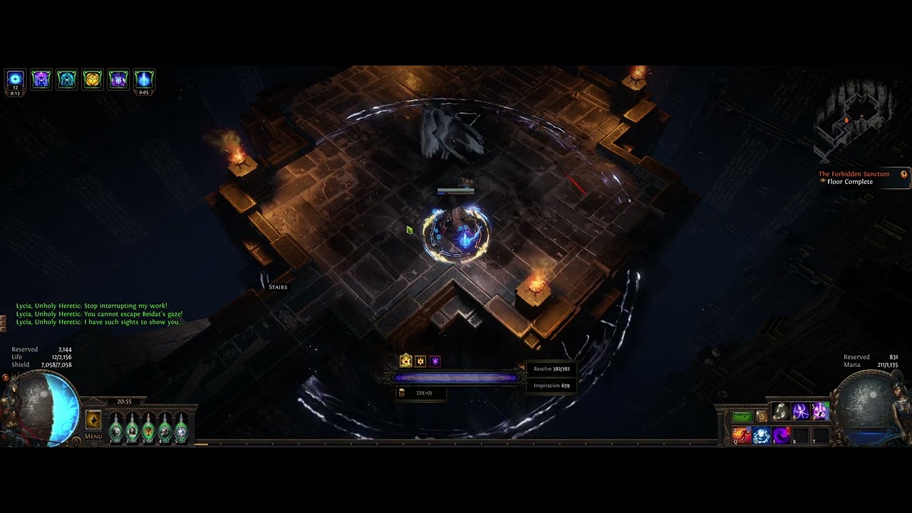 Instaphasing Lycia 100m Unleash Hexblast POE 3.20 - YouTube