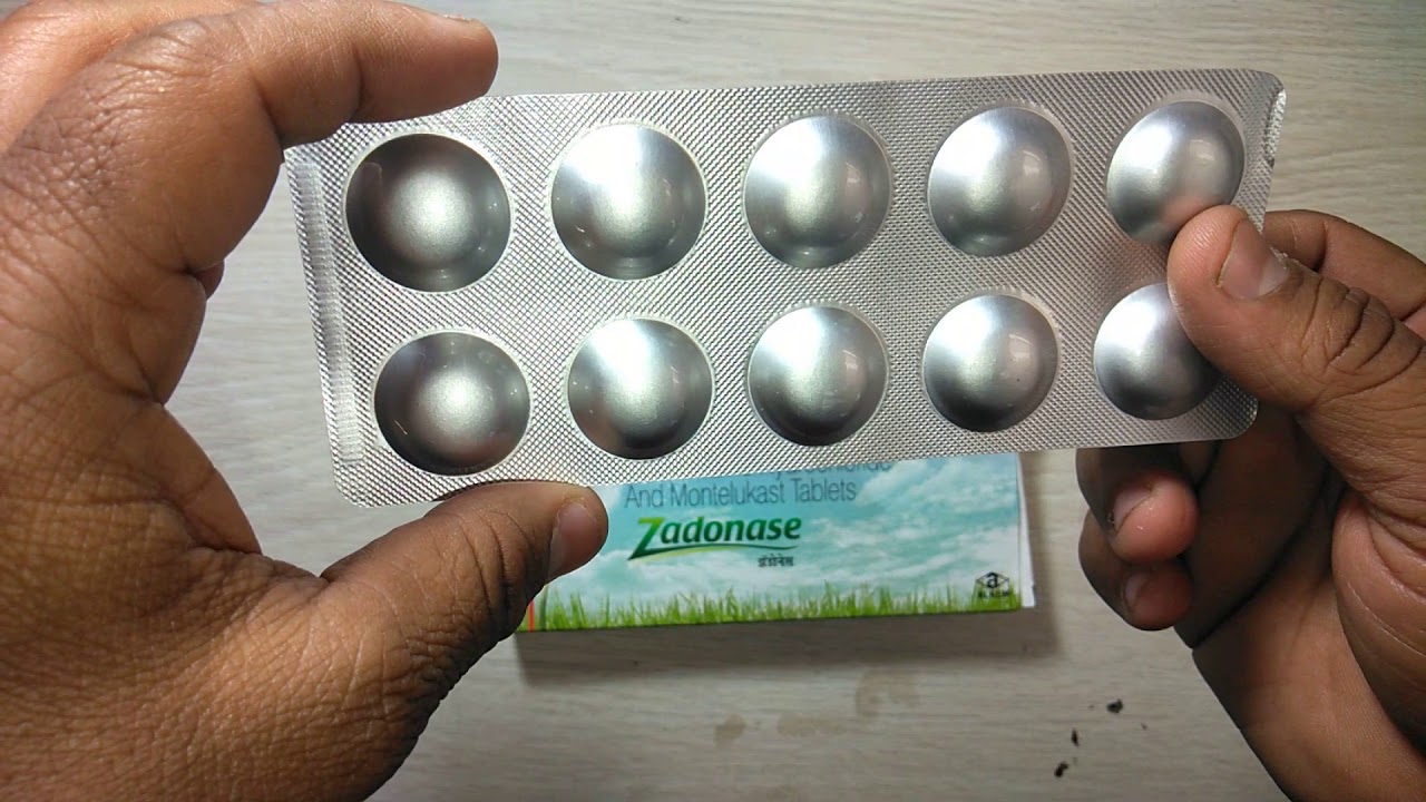 Zadonase Tablets review Treatment Of Allergic Rhinitis - YouTube