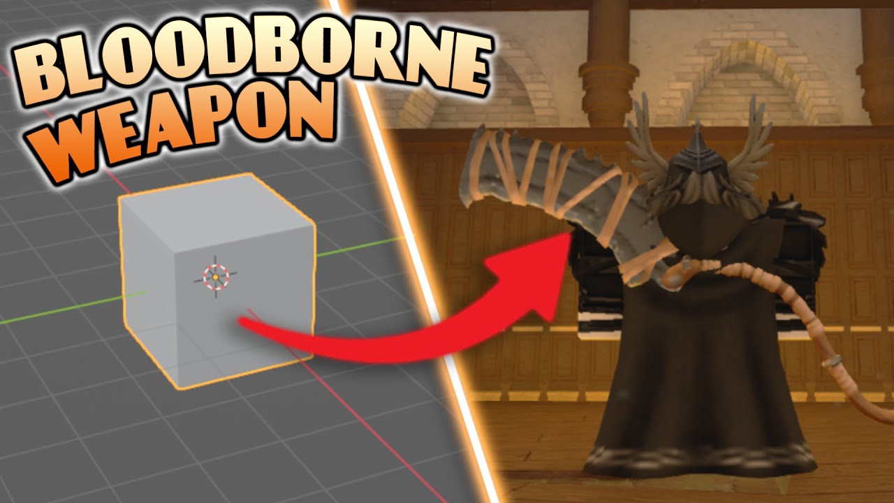 Making The Bloodborne Saw Cleaver in Roblox! - YouTube