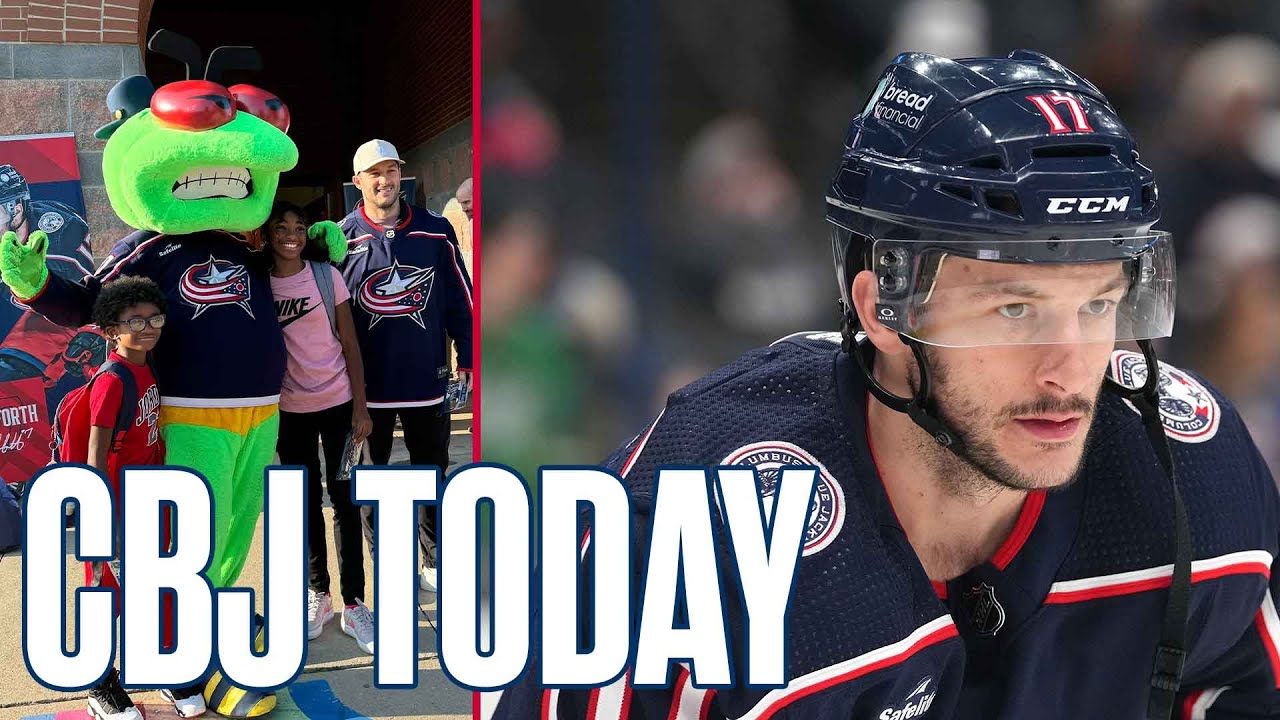 JUSTIN DANFORTH and the Blue Jackets Help Ring in the New School Year ...