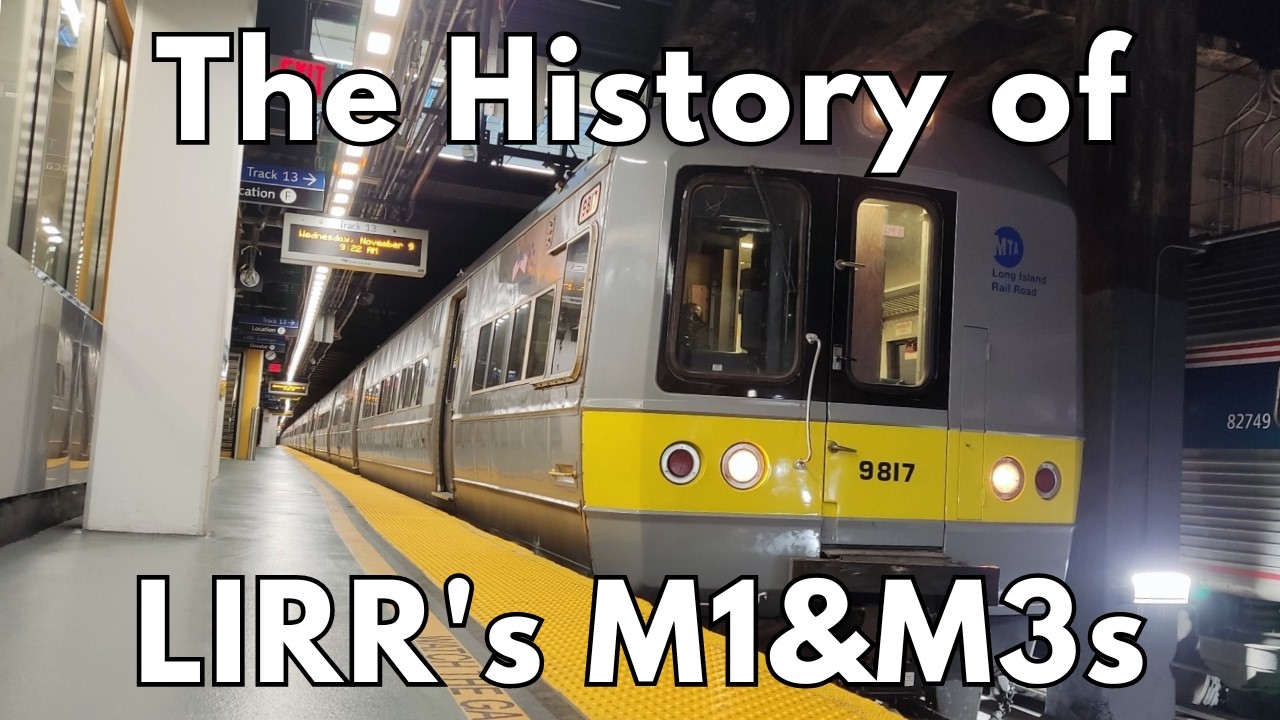 History of the LIRR's M1&M3 Trains - YouTube