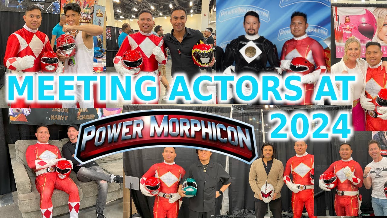 Meeting Actors at Power Morphicon 2024 - YouTube