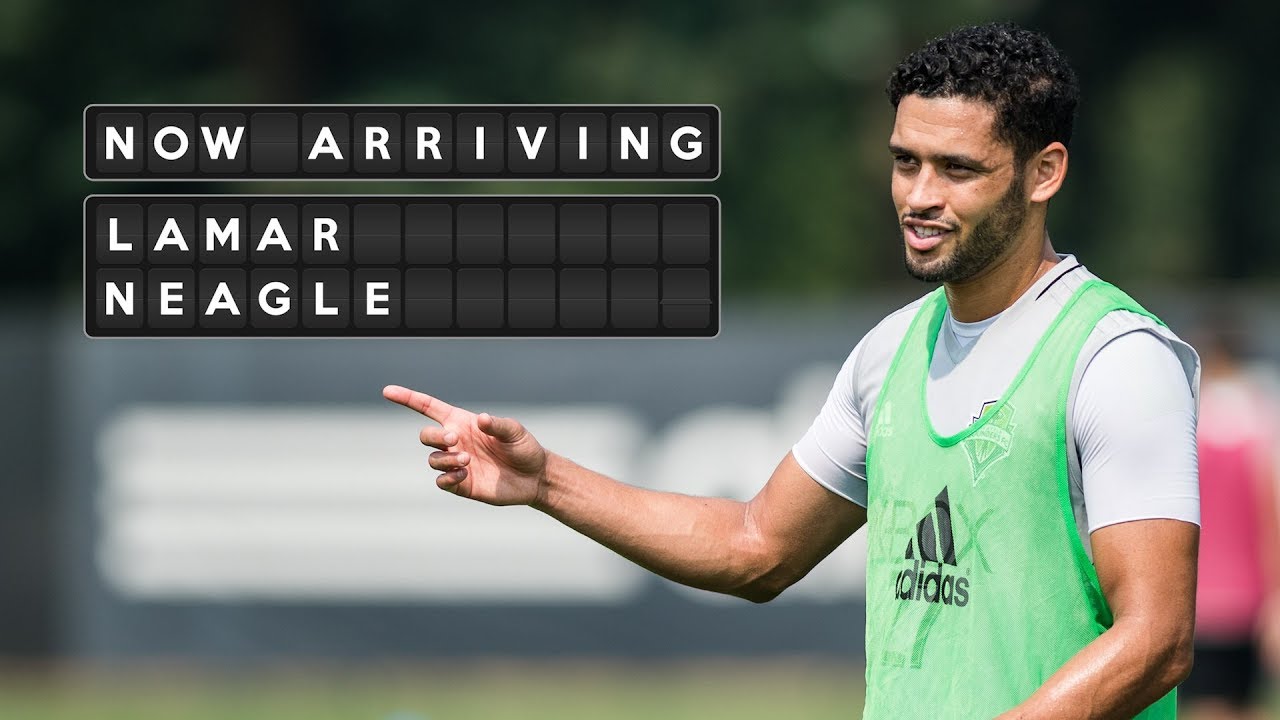 Now Arriving: Lamar Neagle returns to his hometown club - YouTube