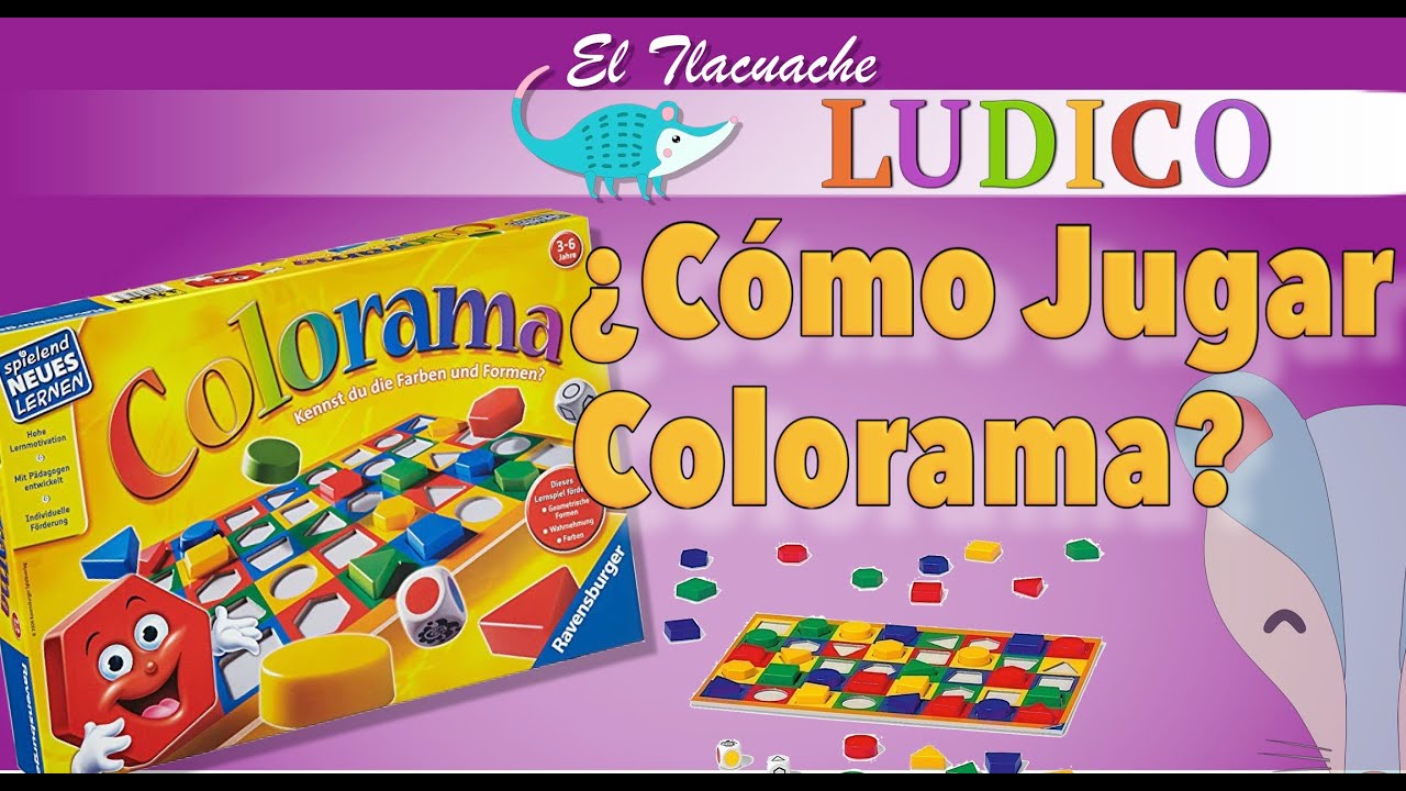 Cómo Jugar Colorama de Ravensburger - YouTube