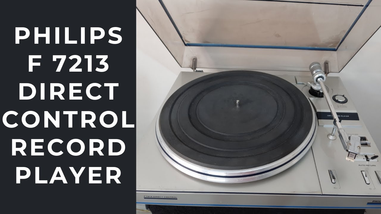 Philips F 7213 Direct Control Turntable How To Use Kaise Chalaye Price ...