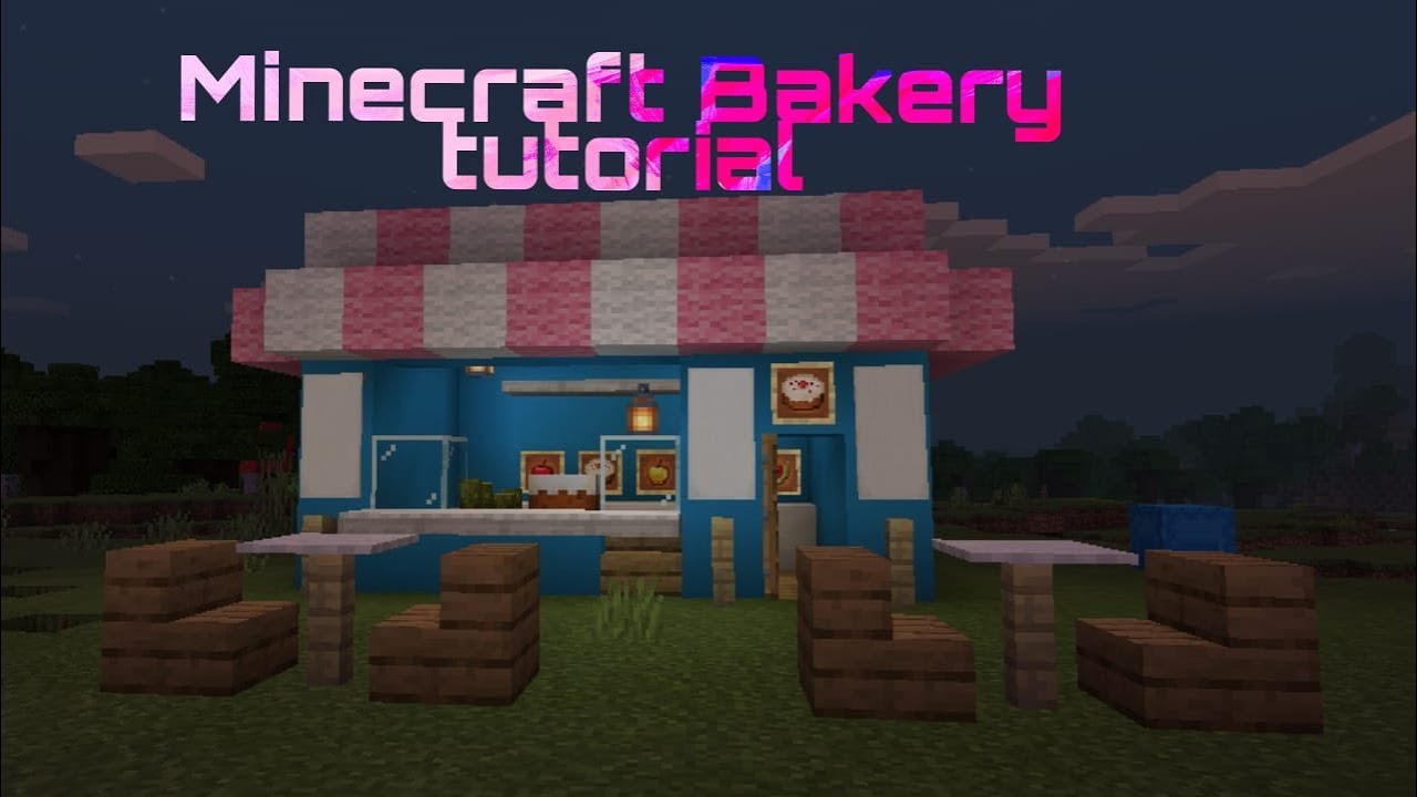 Minecraft: Mini ice cream shop🍦🍧🍨 - YouTube