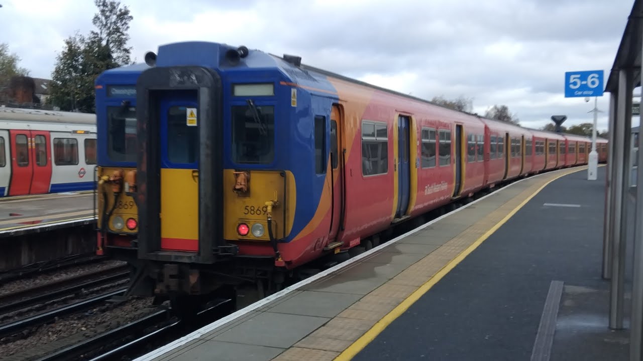 (Going Very Soon) - SWR - Class 455 Train - at Wimbledon Station ...
