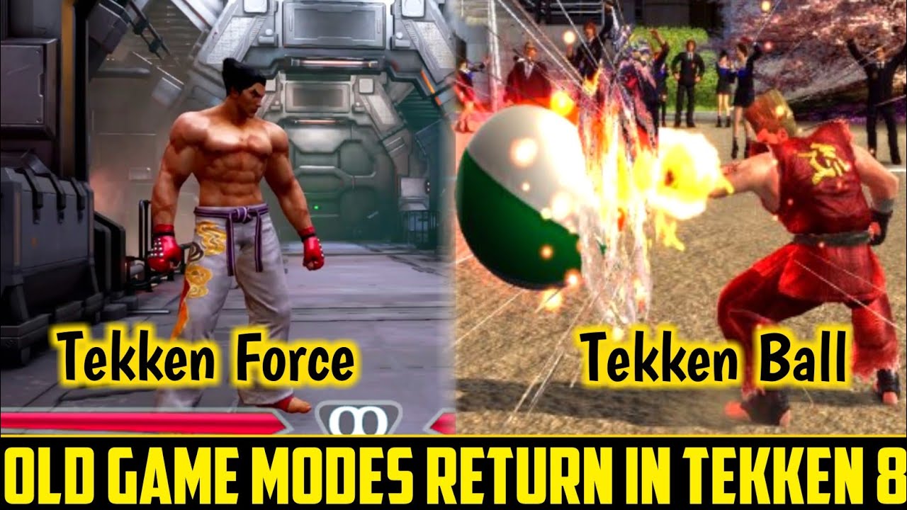 Old Game Modes Return in Tekken 8! Tekken Ball, Tekken Force, Team ...