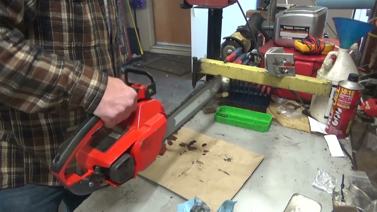 Homelite VI Super 2 Chainsaw For Sale C162! - YouTube