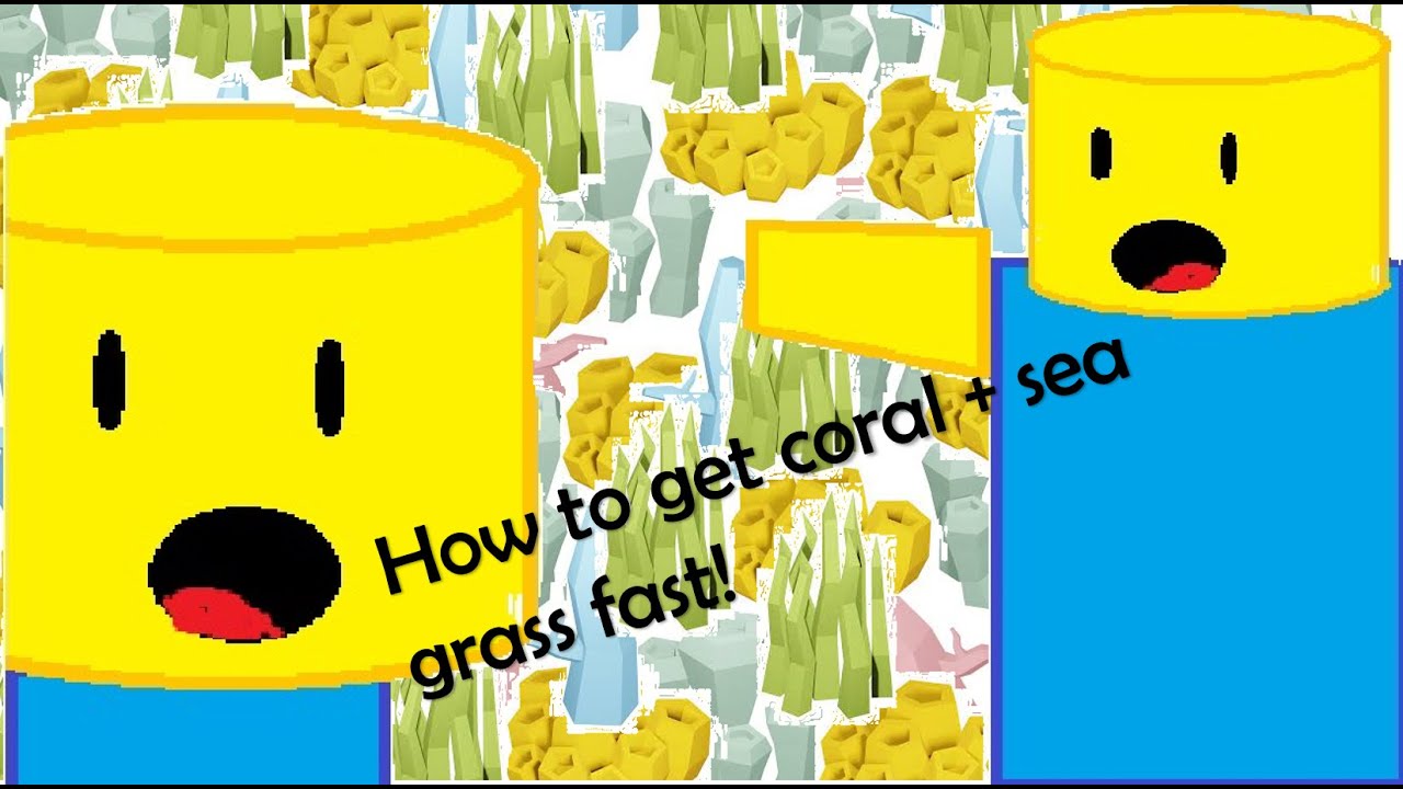 How to get Coral (+Sea Grass) fast in Roblox Islands! - YouTube