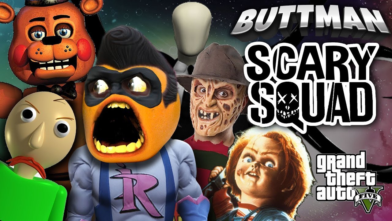 Adventures of Buttman #36: THE SCARY SQUAD! - YouTube