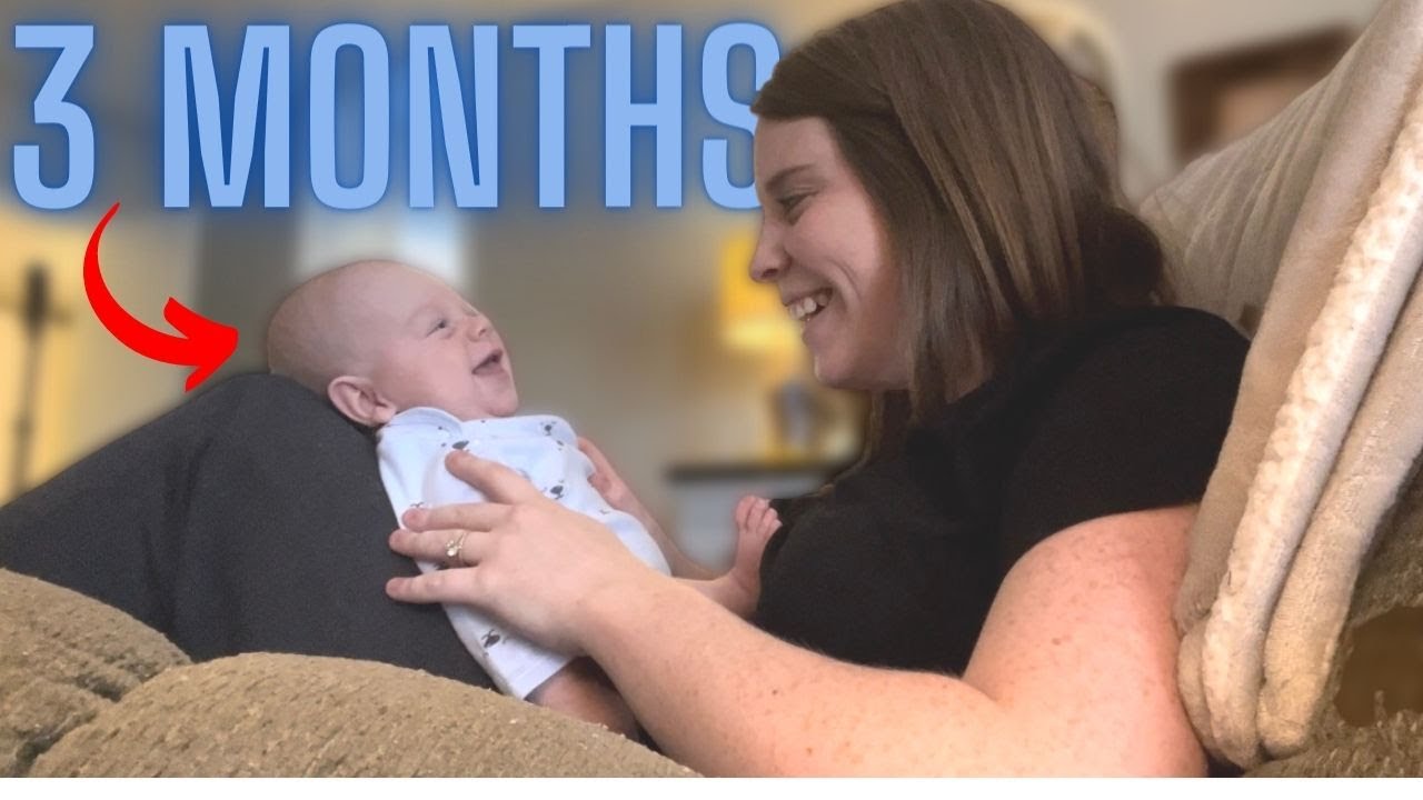 Day In The Life With Our 3 Month Old! (Stay At Home Mom) - YouTube