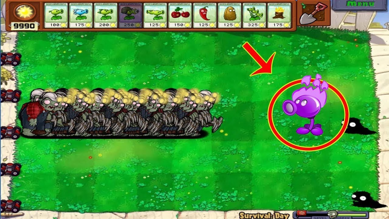 99999 Digger Zombie vs Peashooter Hack PvZ Plants vs Zombies - YouTube