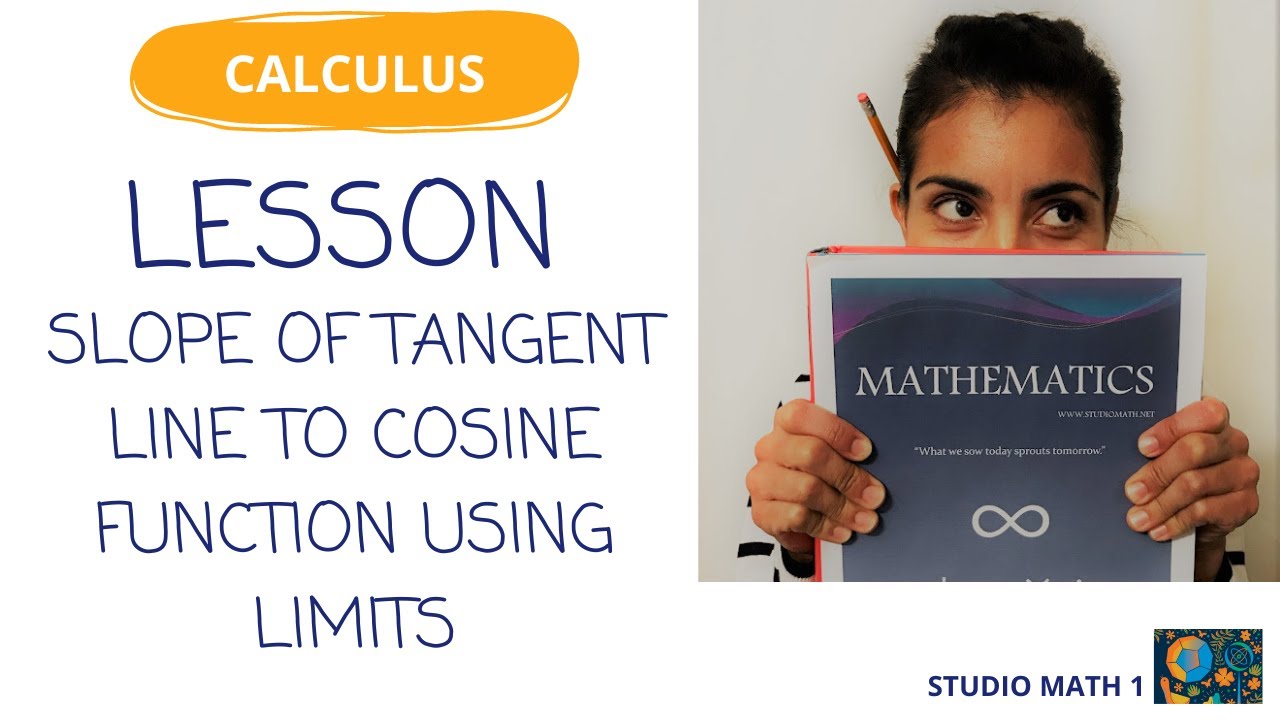Slope of Tangent line to Cosine Function - YouTube