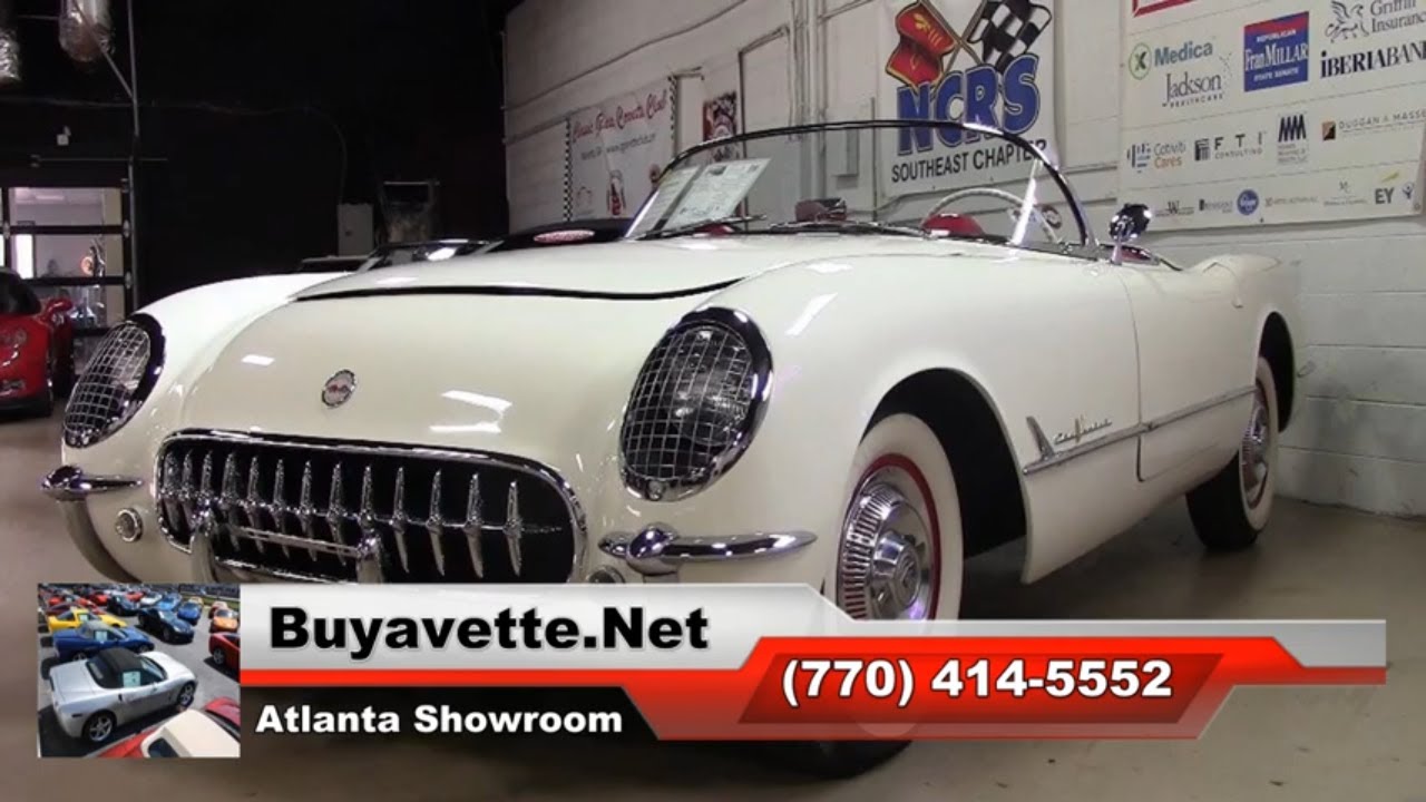 1955 Chevrolet Corvette Convertible - YouTube