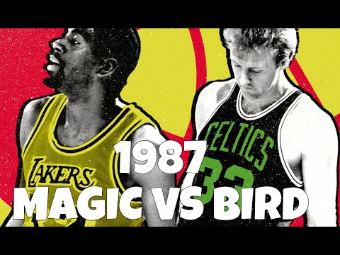 Larry Bird Highlights vs Magic Johnson Highlights 1987 - YouTube