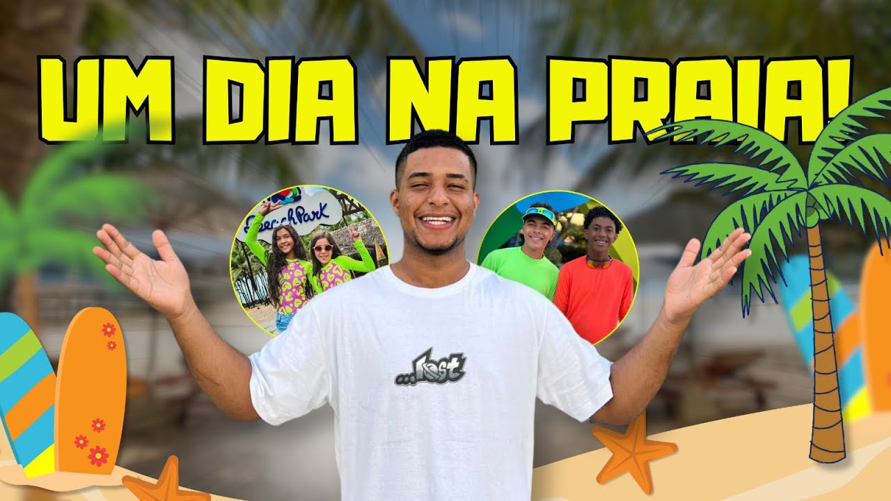 Um dia na praia - YouTube