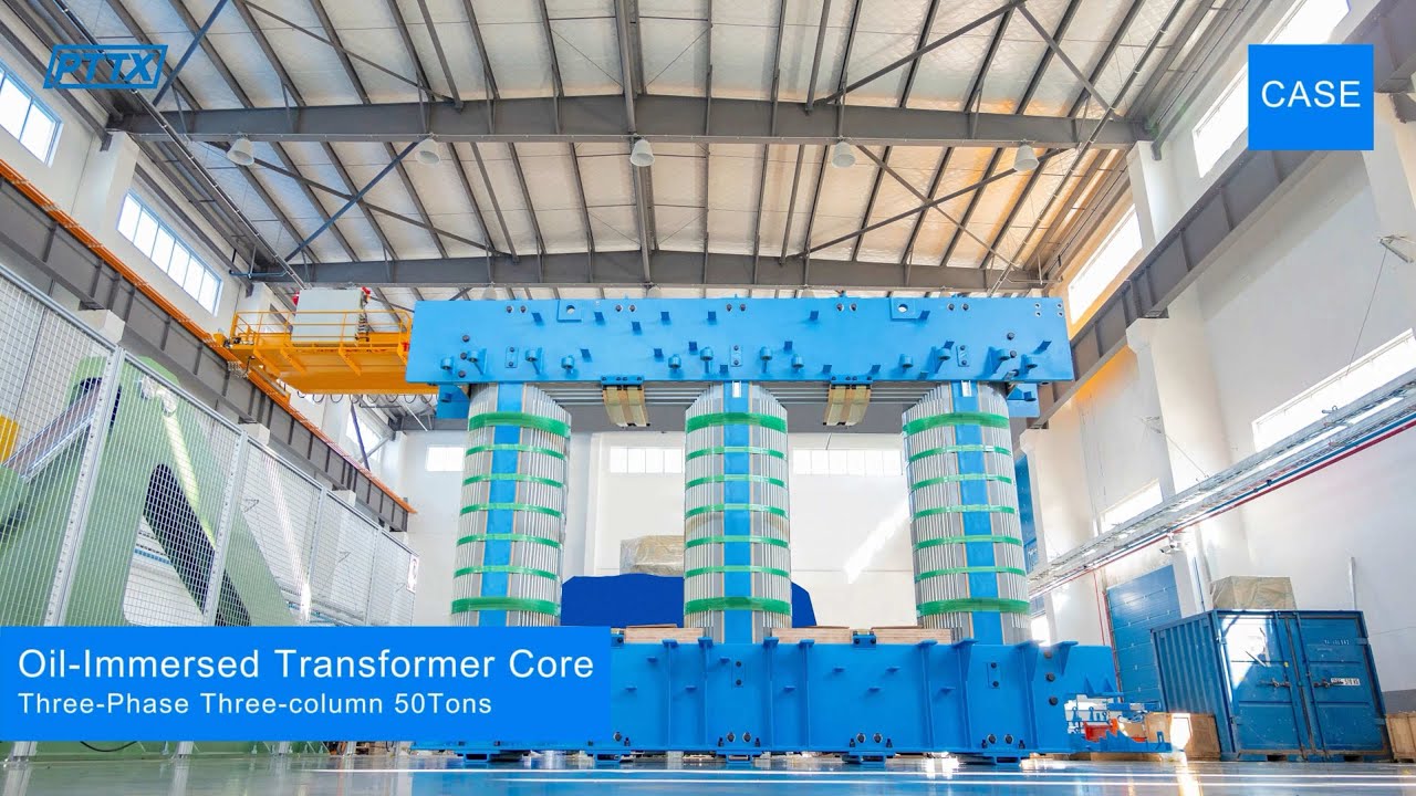 PTTX Specialized Production Facility for Power Transformer Cores - YouTube