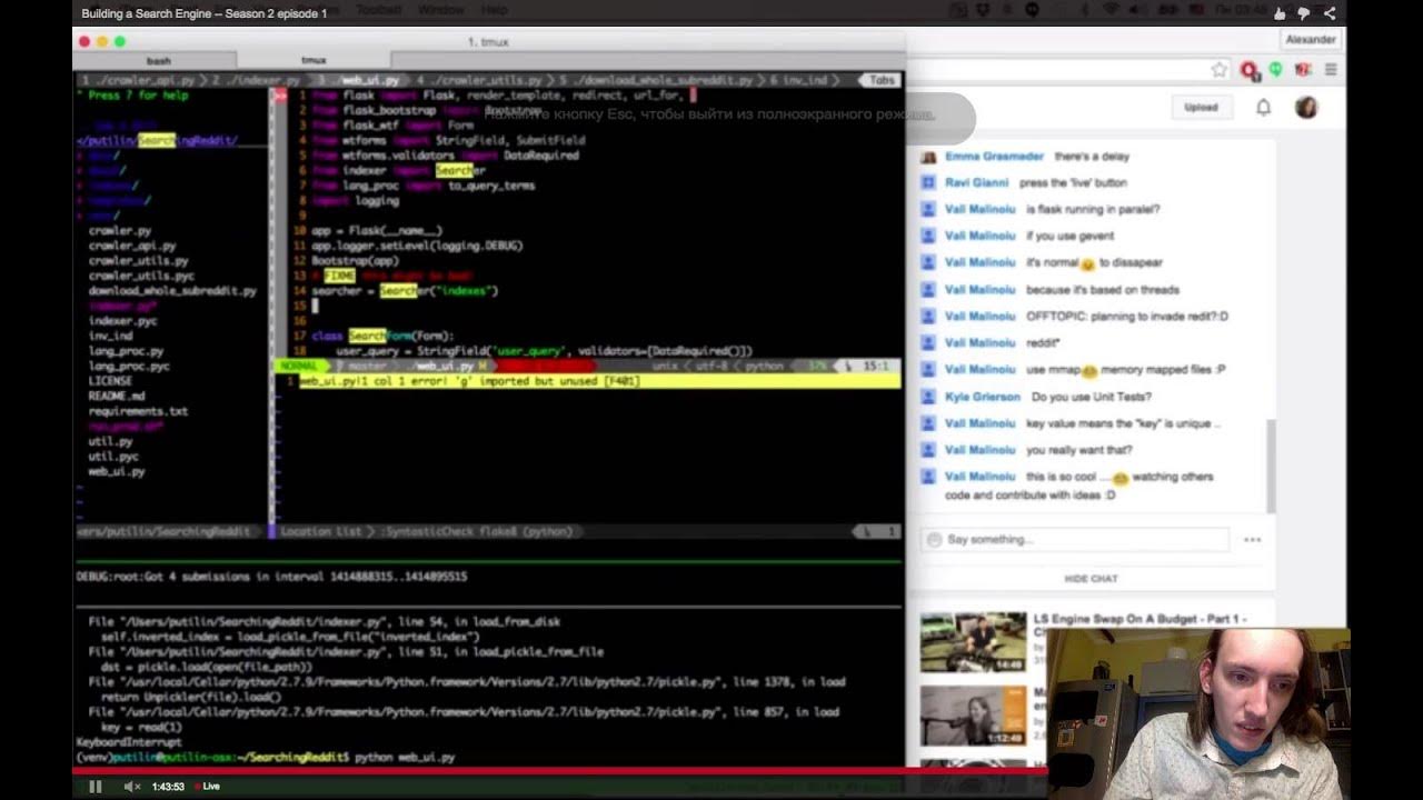 Building a Search Engine -- Season 2 episode 1 - YouTube
