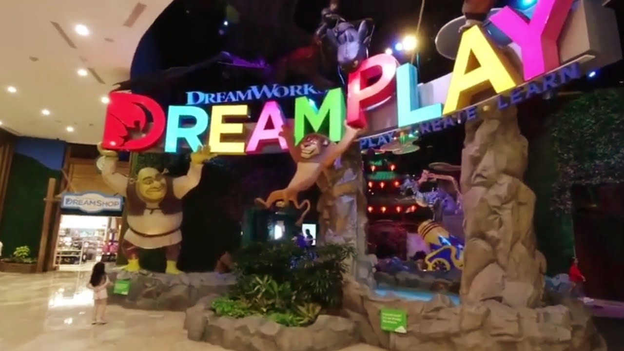 필리핀 놀이공원 드림플레이 나들이 DreamPlay, City of Dreams Manila - YouTube