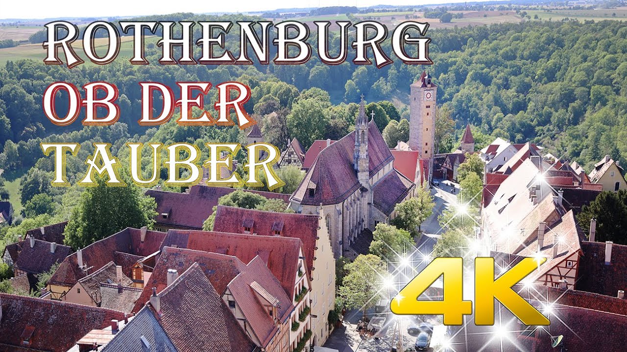 Rothenburg ob der Tauber, Germany walking tour 4K - YouTube