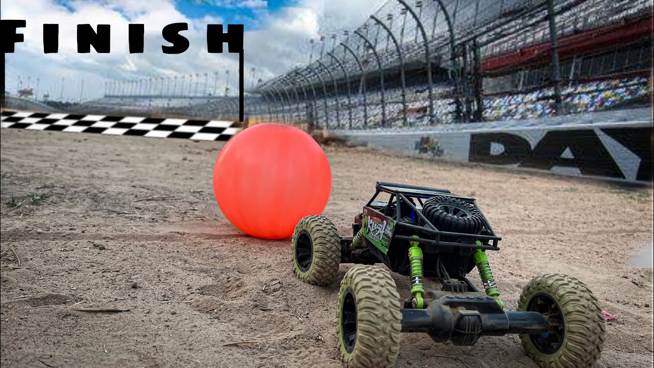 RC Car vs Football - Battle On Ground || Experimant LAB - YouTube