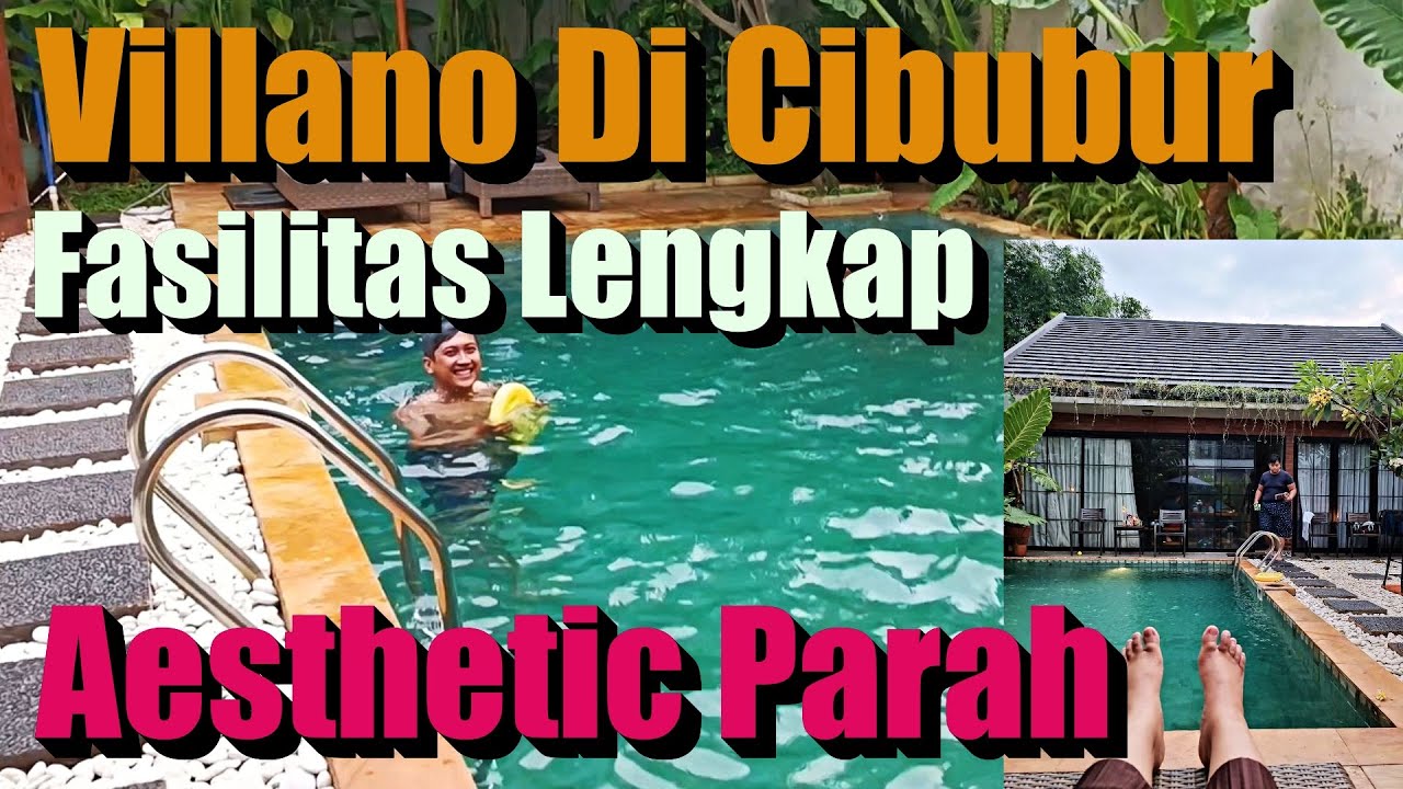 Villano di Cibubur | Fasilitas Lengkap | Villa Dengan Kolam Renang ...