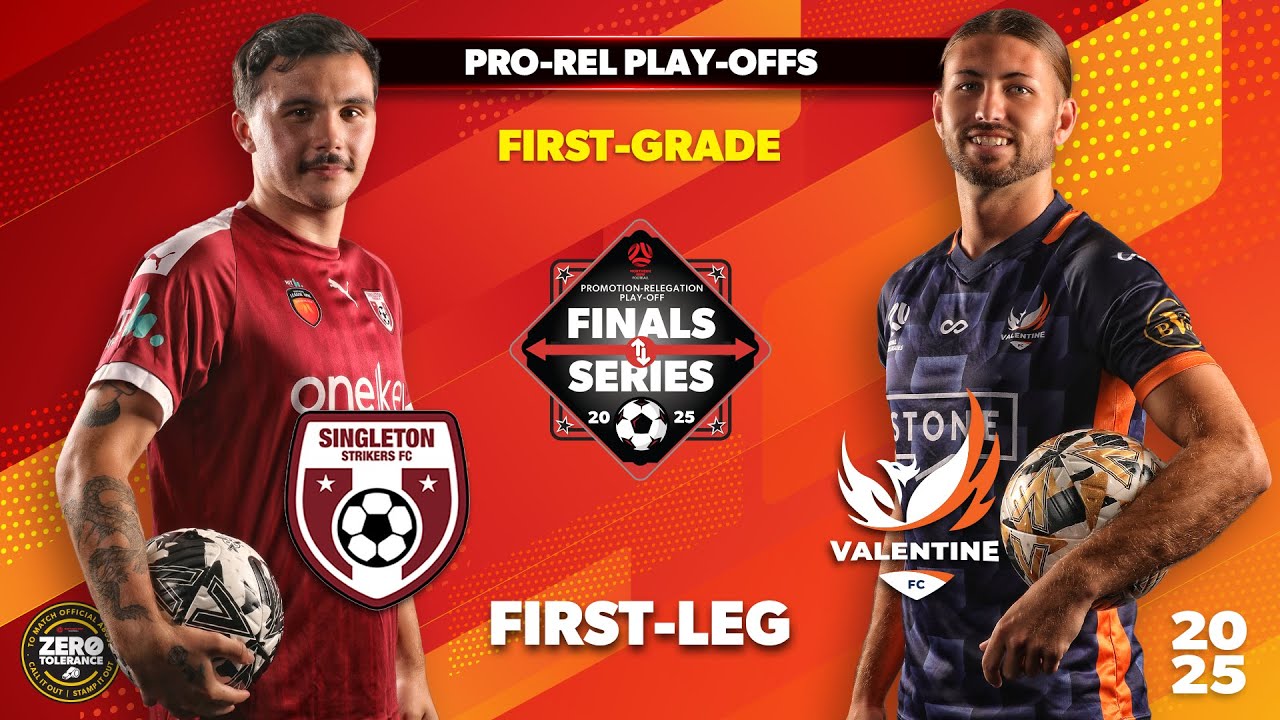 NPL Men's NNSW Pro/Rel Semi Final - Singleton Strikers v Valentine FC ...