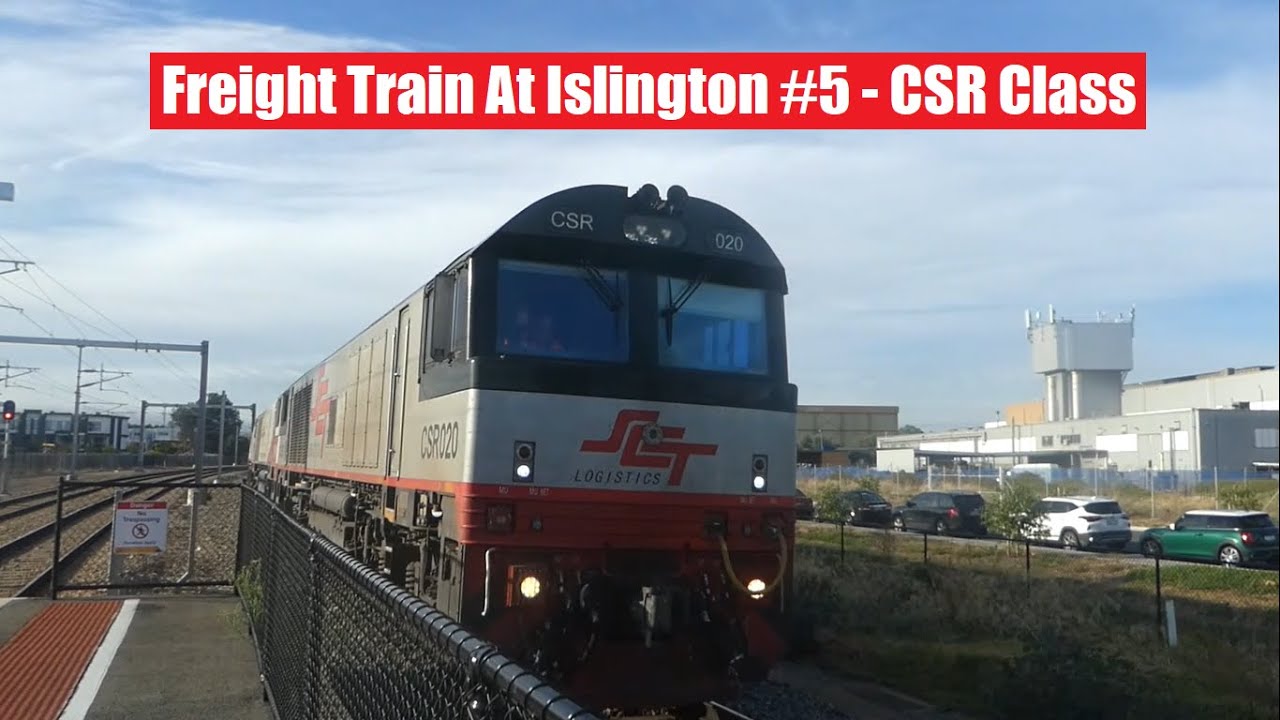 Freight Train At Islington #5 - CSR Class - YouTube
