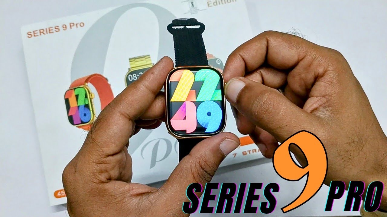 Series 9 Pro Gold Edition with 7 Strap watch unboxing & review | apple ...